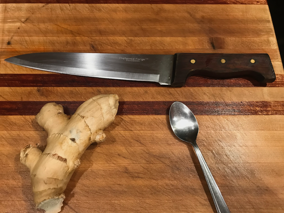 How to Peel and Mince Ginger - My Chinese Home Kitchen