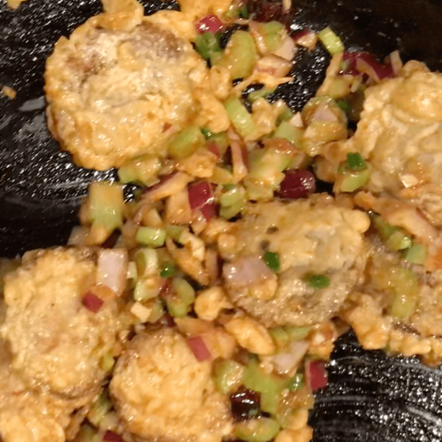 Chinese Deep-fried Shiitake Mushrooms - My Chinese Home Kitchen