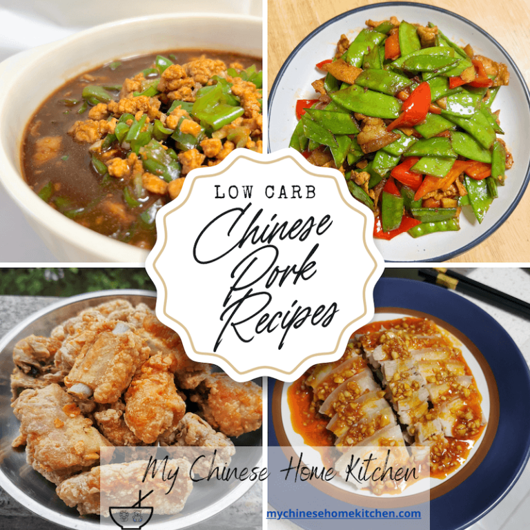 Low-carb Chinese Pork Recipes - My Chinese Home Kitchen