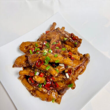 Chinese Spicy Braised Chicken Feet - My Chinese Home Kitchen